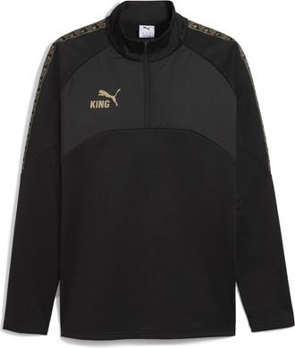 Puma KING Fu&Atilde;Yball-Trainingsoberteil Winter Herren, Kleidung, Schwarz, XL