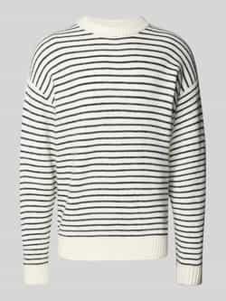 Jack & Jones Strickpullover mit Streifenmuster Modell SOHO OLLIE