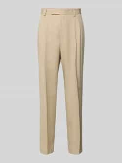 HUGO BOSS Wide Leg Bundfaltenhose aus Lyocell Modell C-PAT-BB-DPL-262