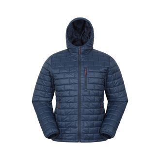 Mountain Warehouse Frost Steppjacke f&uuml;r Herren, Leicht (Marine)