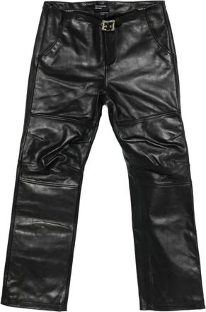 Enfants Riches Deprimes Homme, Pantalons, Noir, Taille: W32 Leather Pantalons