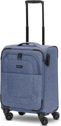 Redolz Cabin Weichschalen Kabinen-Koffer | Leichter Trolley mit 4 Doppelrollen f&uuml;r Damen & Herren 37 x 23 x 55 cm (Essentials 12)