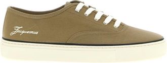 Jacquemus Homme, Chaussures, Vert, Taille: 42 EU Fefe Canvas Baskets