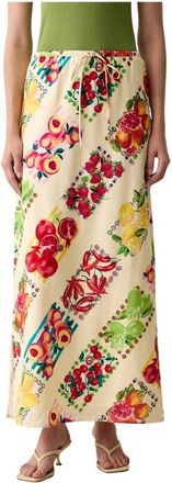 Never Fully Dressed Femme, Jupes, Multicolore, Taille: 36 FR Jupe Maxi