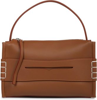 J.W.Anderson Womens Shoulder Bag Loafer Beige Leather
