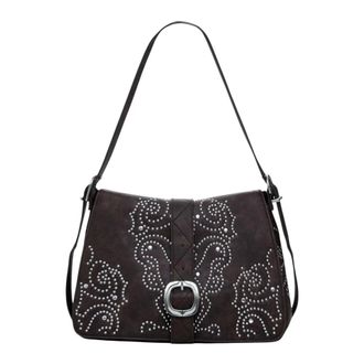 Desigual Nieten Mittlere Damenhandtasche - - Bags - Damen - Braun - ONE SIZE