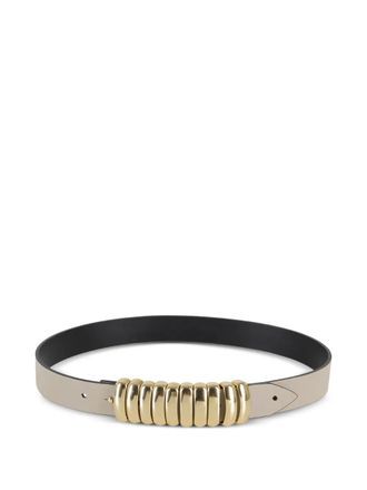 Federica Tosi ceinture en cuir - Tons neutres