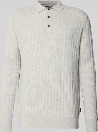 Barbour Regular Fit Strickpullover aus Woll-Baumwoll-Mix Modell SMEATON