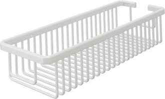 Cabilock Aluminium Bad Wandregal ohne Bohren Stabiles Badezimmer H&auml;ngekorb mit Gro&szlig;er Kapazit&auml;t Platzsparend Rostfrei Einfache Montage f&uuml;r Schw&auml;mme und Baduten