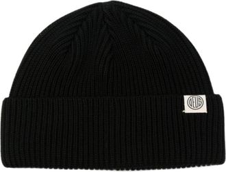 Deus Gerippte Beanie - - Accessories - Herren - Schwarzk - ONE SIZE