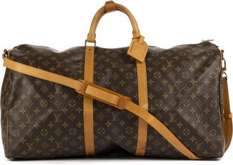 Louis Vuitton Crossbody Bags - Keepall Bandouliere 60 - Gr. unisize - in Braun - für Damen