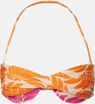 Farm Rio Bedrucktes Bikini-Oberteil