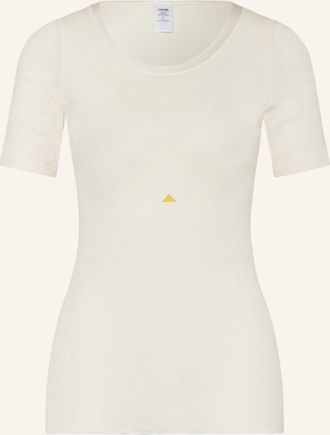 CALIDA Calida Lounge-Shirt True Confidence Mit Seide beige