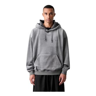 Yohji Yamamoto Hoodie - - Sweatshirts & Hoodies - Herren - Grau - L