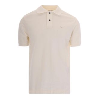 Emporio Armani Slim Piqu&eacute; Poloshirt - - Tops - Herren - Wei&szlig; - XL
