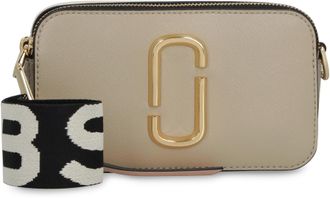 Marc Jacobs Womens Leather Camera Bag Snapshot Khaki Multicolour Khaki-Multicolour Cow Hide Shoulder Khaki/multicolour