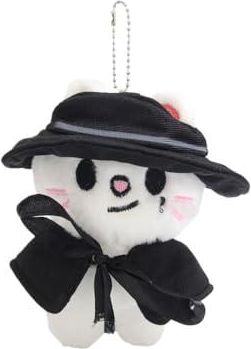 Generic Stray-Kiids Porte-cl&eacute;s DO IT Porte-cl&eacute;s SK-Zoo Porte-cl&eacute;s Pendentif Peluche &laquo; Stay &raquo; Porte-cl&eacute;s, Hyun Jin, 12*8*6cm