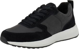 Geox Homme U Volpiano A Basket, Noir, 43 EU
