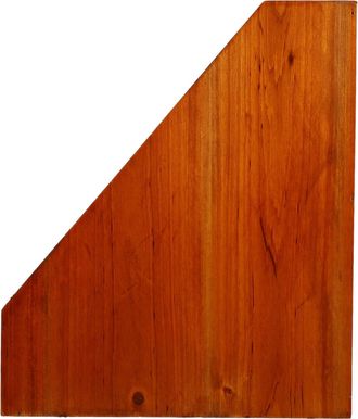 Pretyzoom Holz Schreibtischregal Vintage Stil Kompakte Zeitschriftenablage aus Robustem Holz Platzsparender B&uuml;ro Organizer f&uuml;r B&uuml;cher Ordner und Dokumente