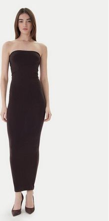 Wolford Abendkleid 50795 Braun Slim Fit