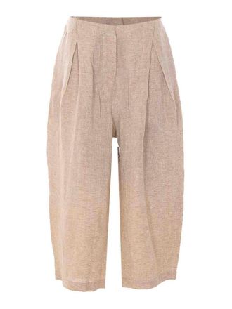 Maurizio Pecoraro Pantalons D&eacute;contract&eacute;s - Beige