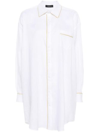 Fabiana Filippi t-shirt à détails contrastants - Tons neutres