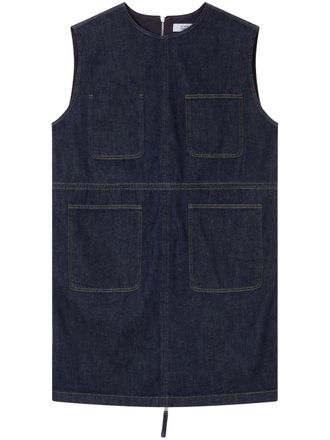 TOMBOY Klassisches Jeans-Minikleid - Blau