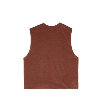 Bobo Choses Gilet sans manches en velours de coton