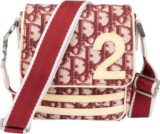 Dior Crossbody Bags - Christian Dior Trotter Monogram No. 2 Crossbody Ba - Gr. unisize - in Rot - f&uuml;r Damen