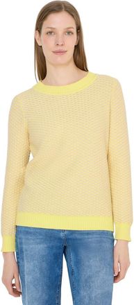 Cecil Damen Two-Tone Pullover