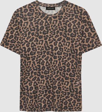 Anine Bing Tee Shirt Sylvie Leopard