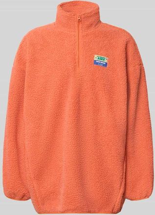 American Vintage Oversized Fit Sweatshirt in Teddy-Optik Modell HOKTOWN
