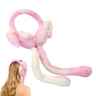 Generic Cache-oreilles en peluche pour filles | Fournitures chauffantes coupe-vent pour oreilles de lapin - Housses de protection doreille pelucheuses | pour 