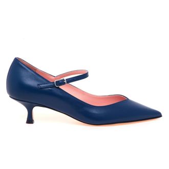 Anna F. Decollet&egrave; - - Shoes - Damen - Blau - 36 EU