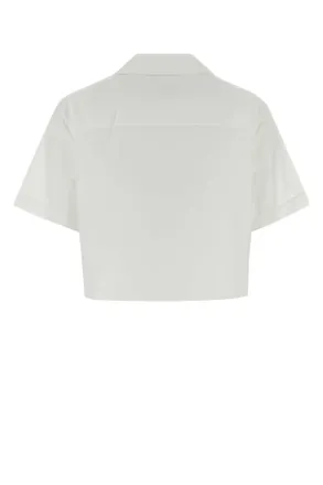 Versace 1w000opticalwhite Exterior: Cotton Camicie Shirt