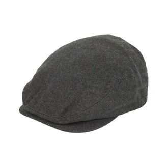 Barbour unisex, Accessoires, Vert, Taille: L Chapeau Coppola en Laine à Pois