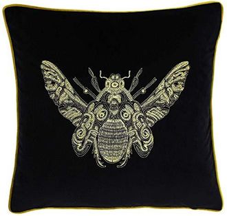 Riva Paoletti CERANA 50X50 C/CASE Black, Polyester, Schwarz, 50x50cm