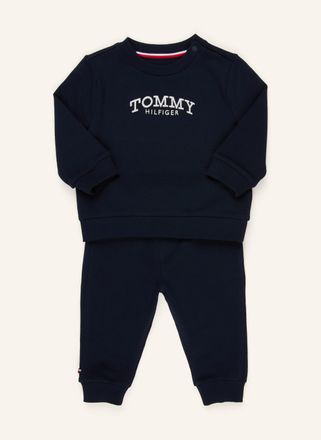 Tommy Hilfiger Set: Sweatshirt Und Sweatpants blau
