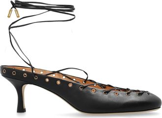 Chlo&eacute; Femme, Chaussures, Noir, Taille: 36 1/2 EU Escarpins Ghillies &agrave; Talons