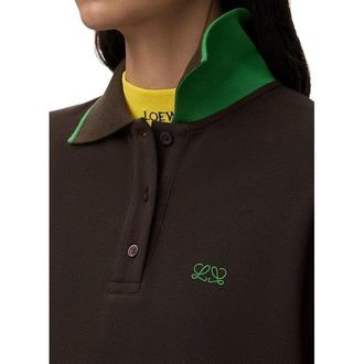 Loewe Polo trap&egrave;ze en coton