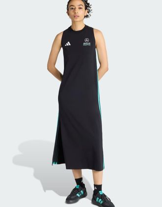 adidas adidas Performance - Mercedes AMG Petronas Formula 1 Team DNA - Robe - Noir/semi menthe rush