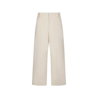 Jacquemus LE Pantalon Marino - - Trousers - Herren - Wei&szlig; - M