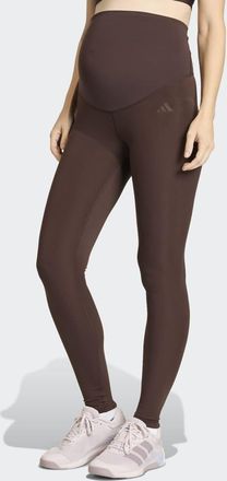 adidas adidas Performance - Optim&eacute; Essentials - Legging de sport de grossesse coupe longue - Caf&eacute; aurora-Brown