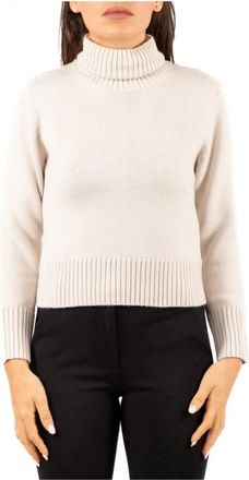 Alpha Industries Femme, Pulls, Beige, Taille: 42 FR Dolcevita Alpha