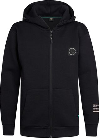 Petrol Industries Hooded Zip Sweater Siskiyou Schwarz 164