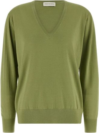 Dries Van Noten Femme, Pulls, Vert, Taille: 36 FR Tuomas Sweater