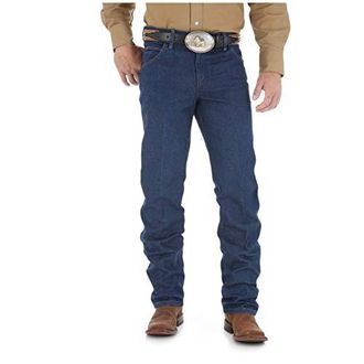 Wrangler Jean Coupe Cowboy Coupe Classique Grande Taille pour Homme, Prélavé, 29 W/32 L