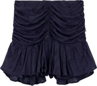 Iro Iro, Femme, Jupes, Bleu, Taille: 42 FR Hasley Mini Skirt