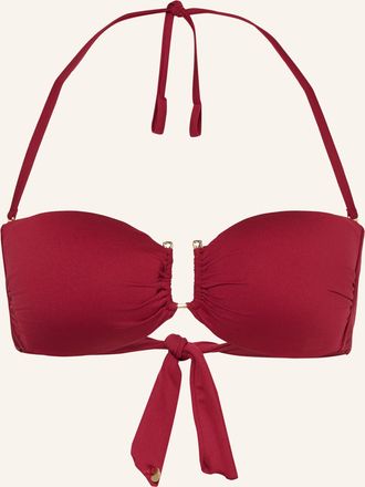 Max Mara Max Mara Beachwear Bandeau-Bikini-Top Amelia rot