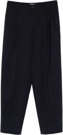 Barena Femme, Pantalons, Bleu, Taille: 40 FR Cropped Pantalons